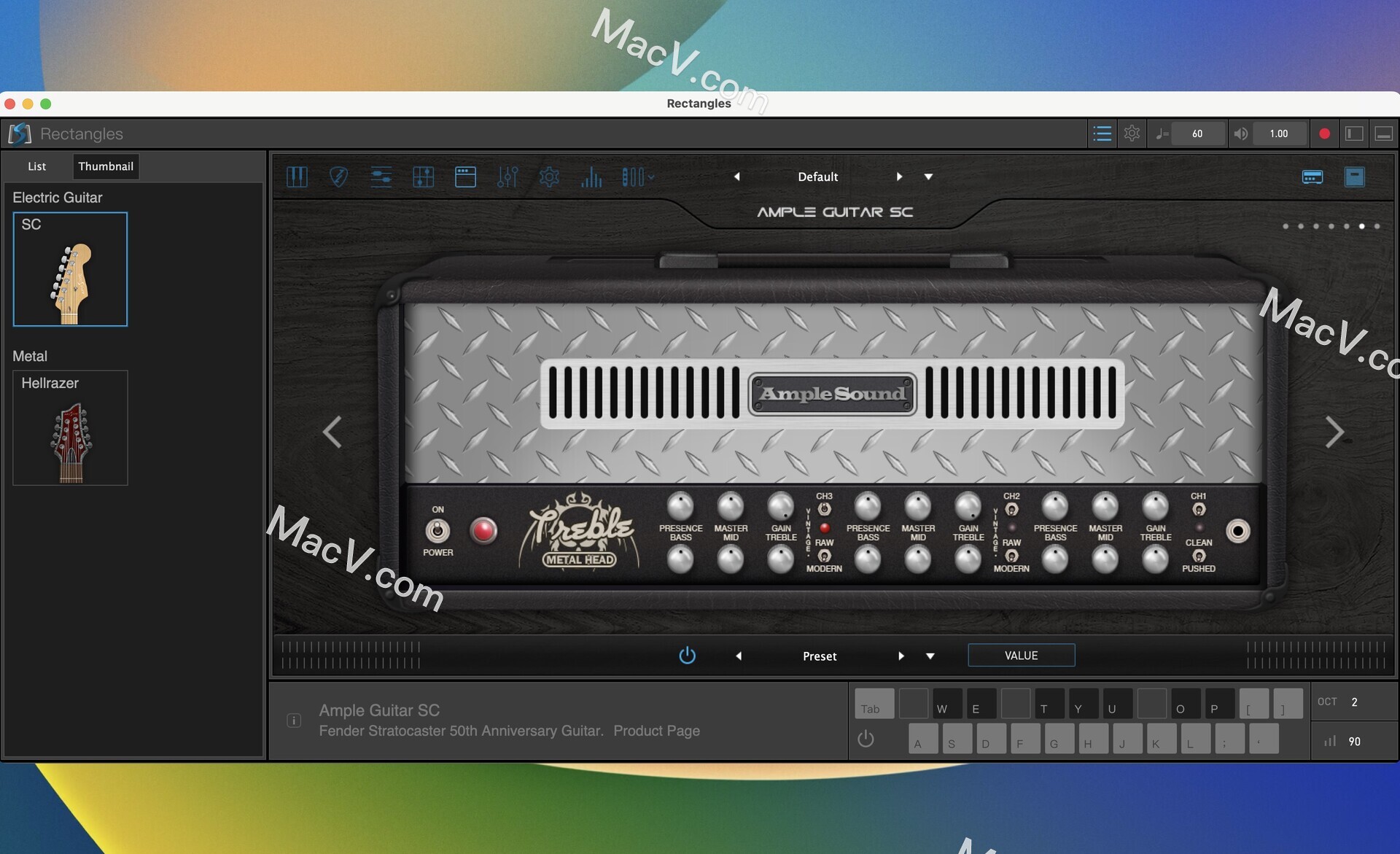 Ample Sound Ample Guitar SC for Mac(虚拟吉他音源软件)-CSDN博客