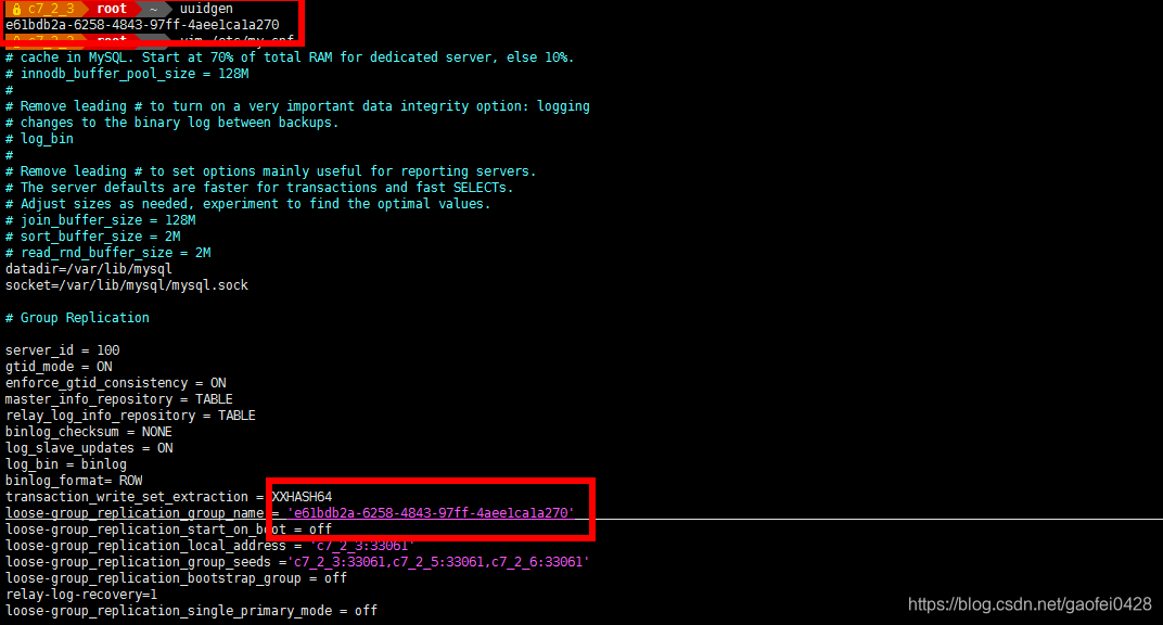 MySQL5.7 MGR 集群搭建_mysql 5.7 mgr-CSDN博客