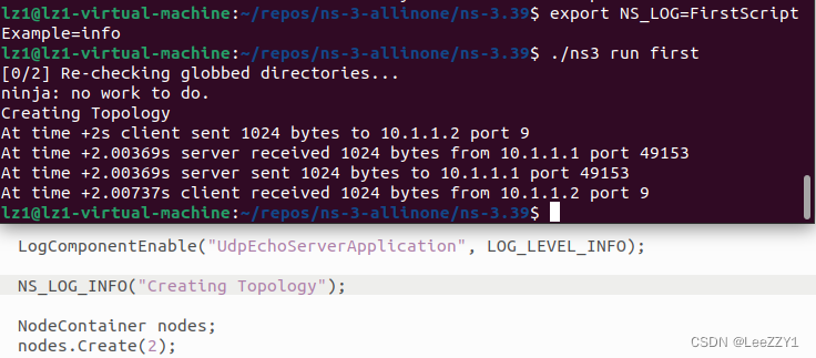 ns3学习记录（三）：LOG&命令行操作&Tracing_ns3 commandline-CSDN博客