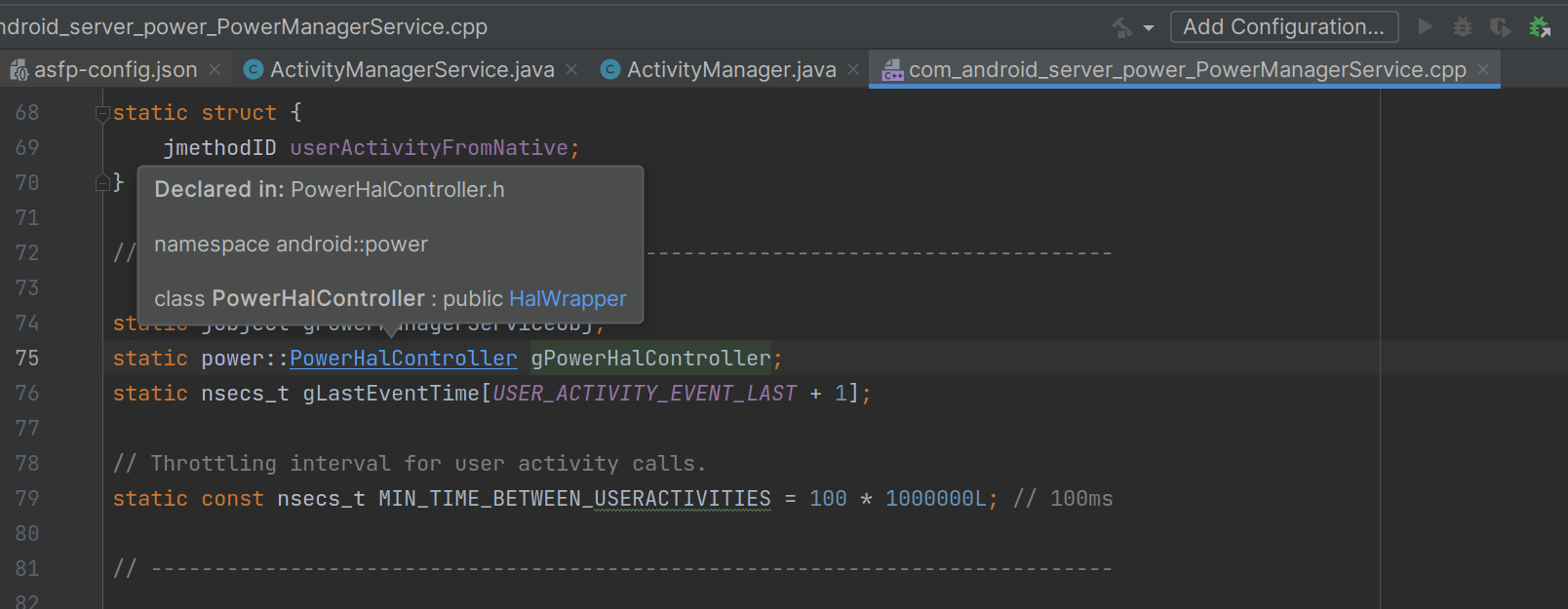 调试AOSP源码的官方神器-Android Studio for Platform（ASfP）_asfp下载-CSDN博客