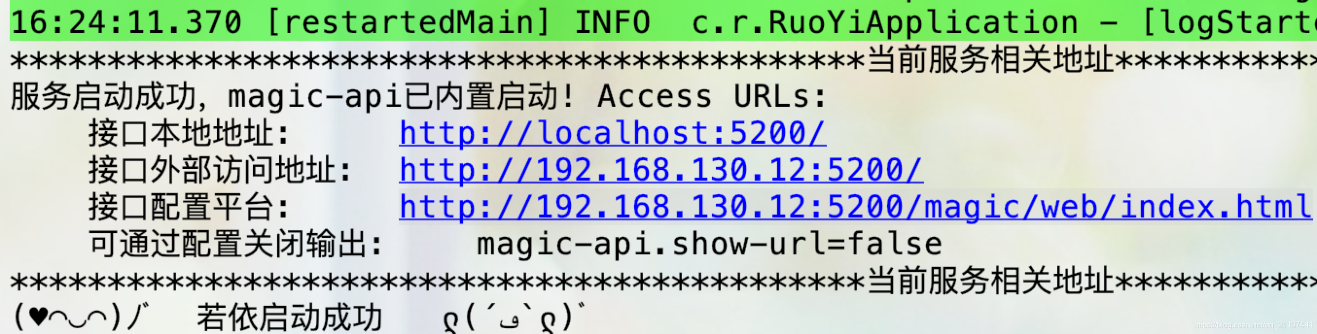 若依ruoyi框架整合magic-api快速开发_若依框架 整合majic-api-CSDN博客