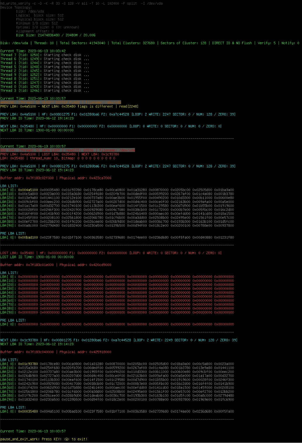 存储稳定性测试与数据一致性校验工具和系统_lba tools-CSDN博客