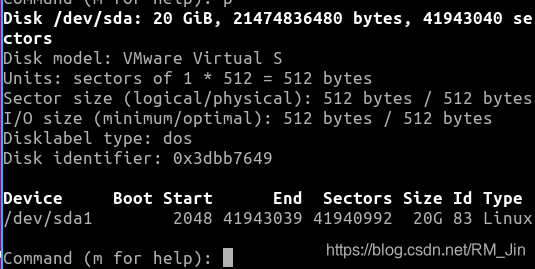 Linux命令学习笔记（二）磁盘分区_sudo fdisk -l-CSDN博客