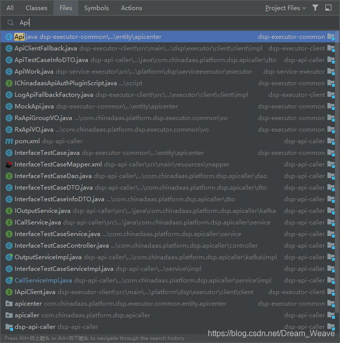 IntelliJ IDEA - 查找文件快捷键（Ctrl+Shift+N）_idea的ctrl+shift+n-CSDN博客