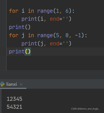 python_day04_循环练习_怎么用python写654321 54321 4321-CSDN博客