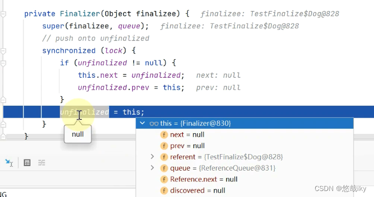 Java jvm虚拟机对象引用类型、finalize 的理解_unfinalized-CSDN博客