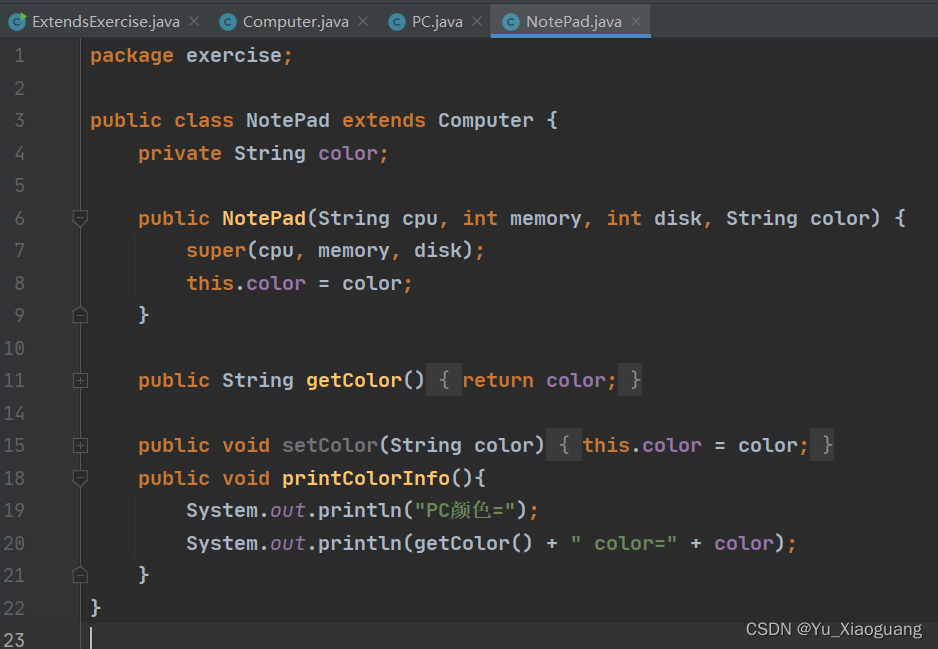 OOP继承的练习-CSDN博客