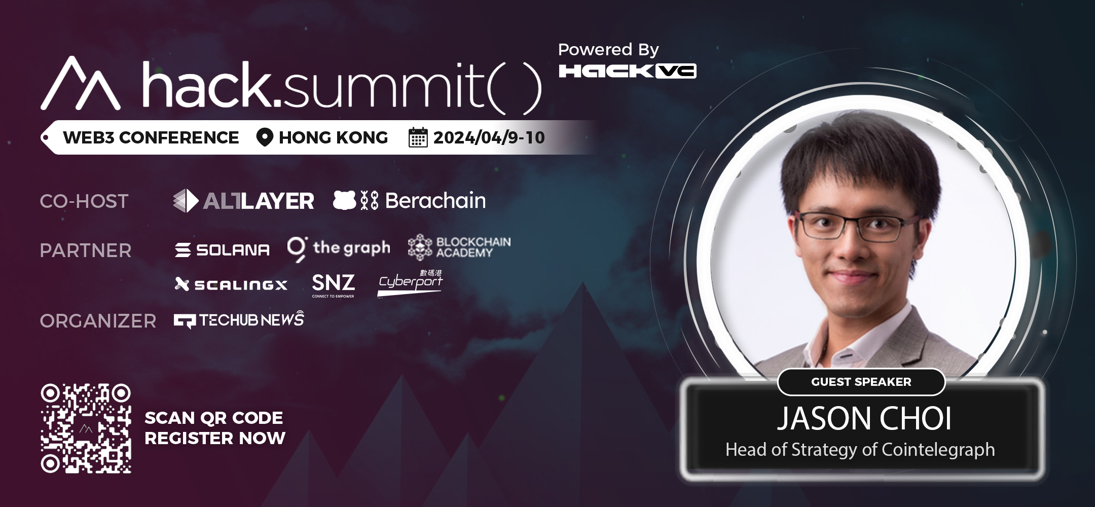 Cointelegraph 策略主管 JASON CHOI确认出席Hack.Summit() 2024区块链开发者大会-CSDN博客