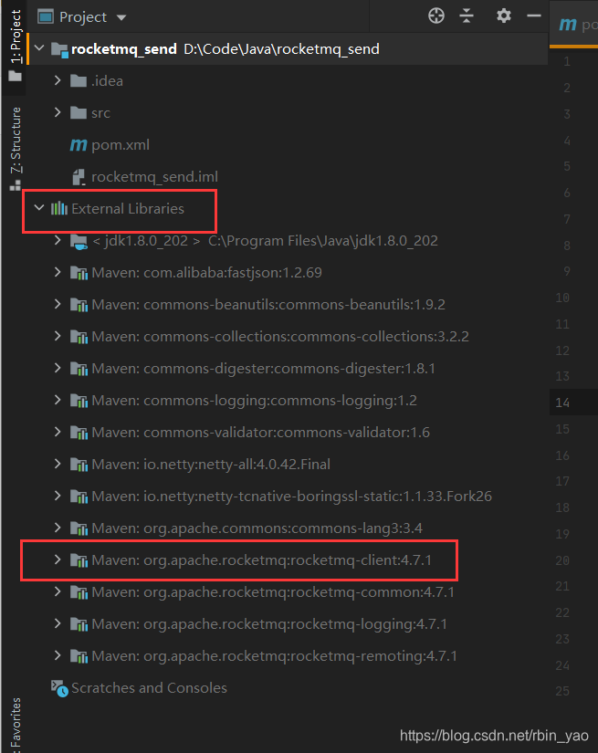 IDEA创建maven项目测试rocketMQ_org.apache.rocketmq maven-CSDN博客