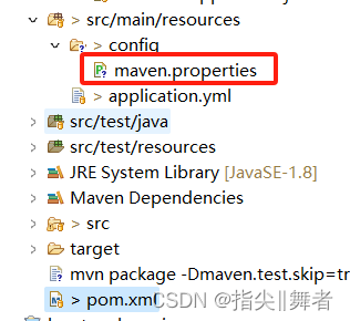 springboot 获取maven打包时间_springboot如何拿到当前版本的分支和打包时间-CSDN博客
