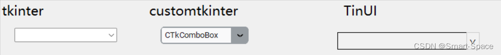 tkinter&Custormtkinter&TinUI控件对比_customtkinter ctkcheckbox 多选-CSDN博客