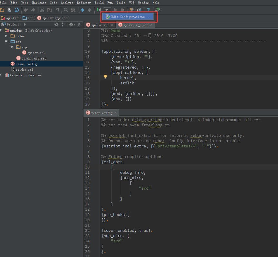 使用IntelliJ IDEA配置Erlang开发环境_erlang idea-CSDN博客