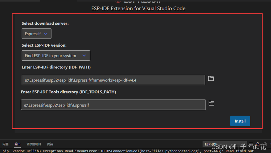 ESP32_esp-idf环境搭建_esp32 idf-CSDN博客