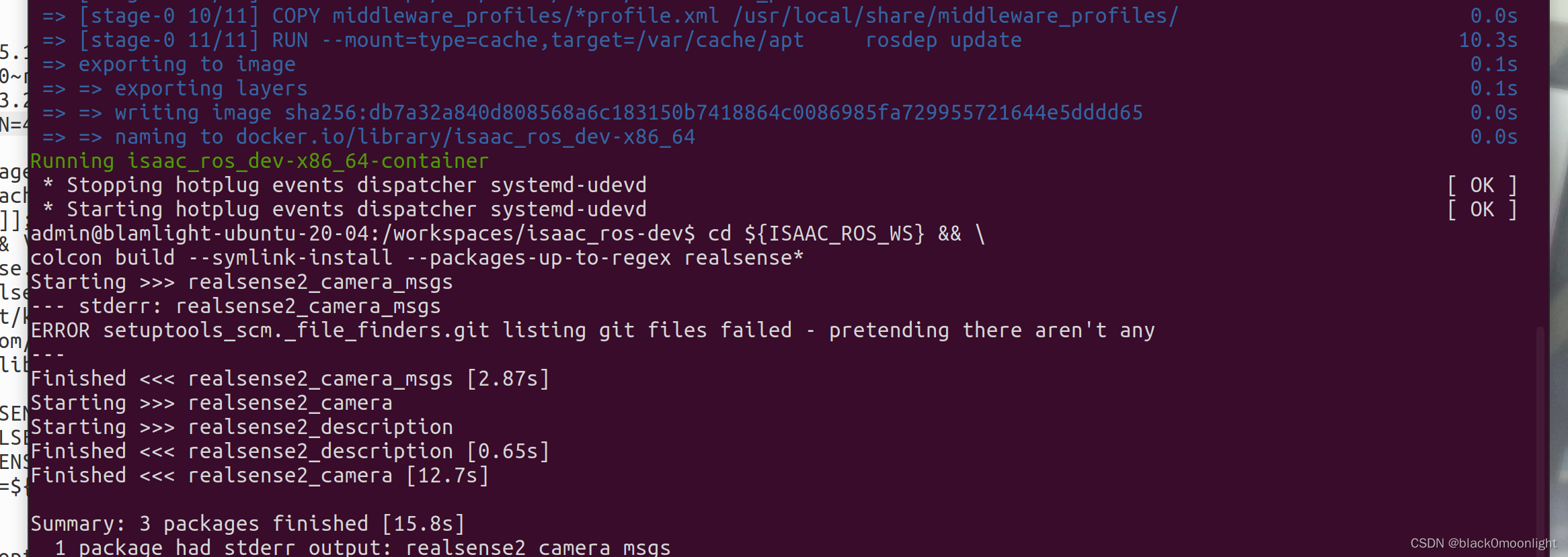 ISAAC Sim 4. 配置Isaac ROS Dev 和 Isaac Perceptor-CSDN博客