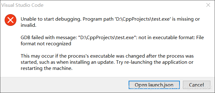 vscode解决not able debugging_could not find any debuggable target-CSDN博客