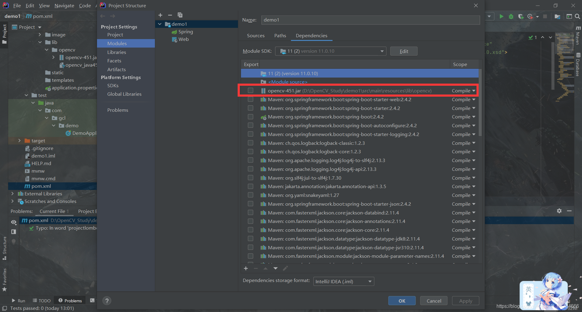 OpenCV-Java版学习（1.在IDEA中使用OpenCV）_opencv java开发文档 教程-CSDN博客