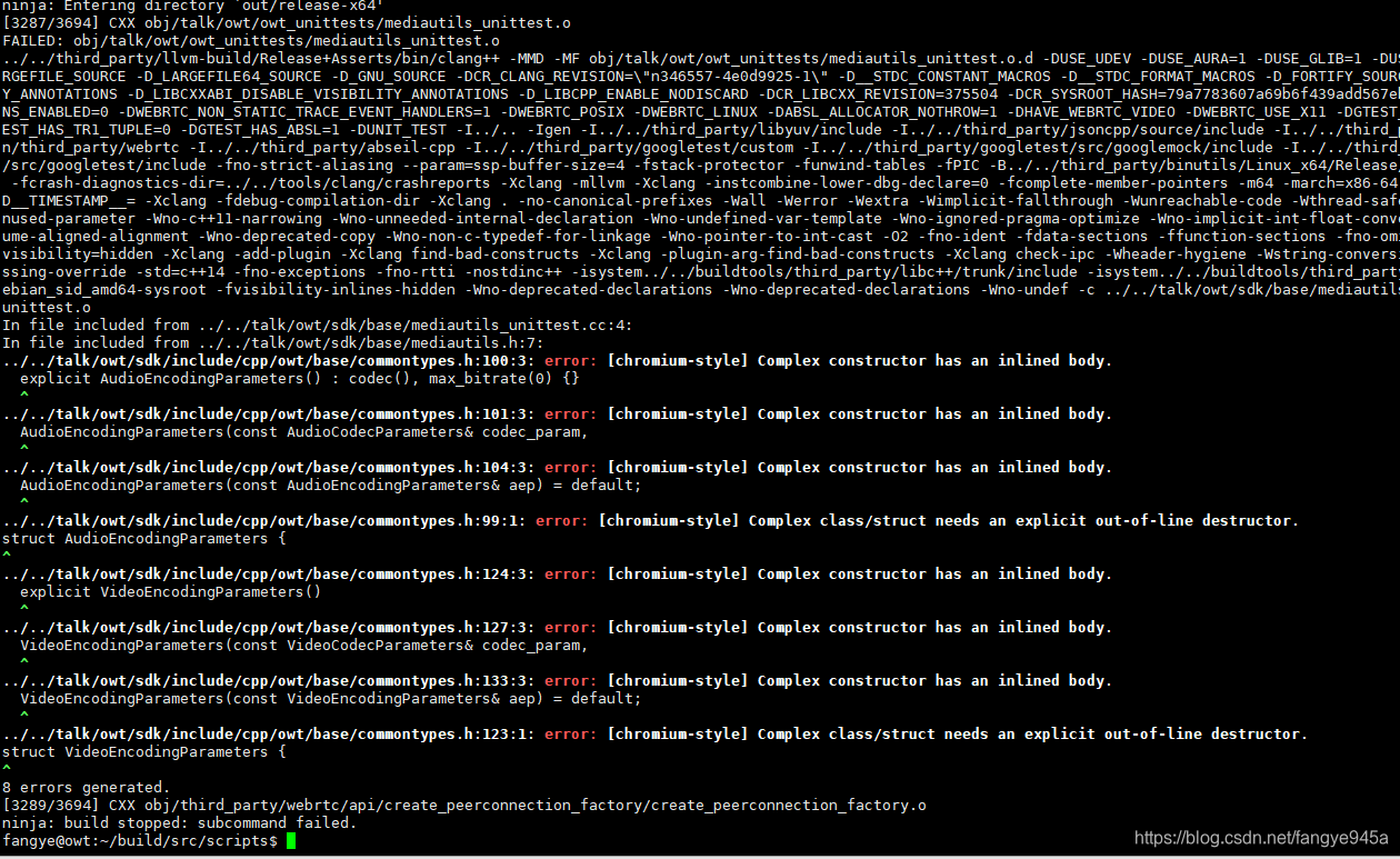 webrtc Intel owt native源码Ubuntu编译踩坑记录_owt-client-native 禁用msdk-CSDN博客
