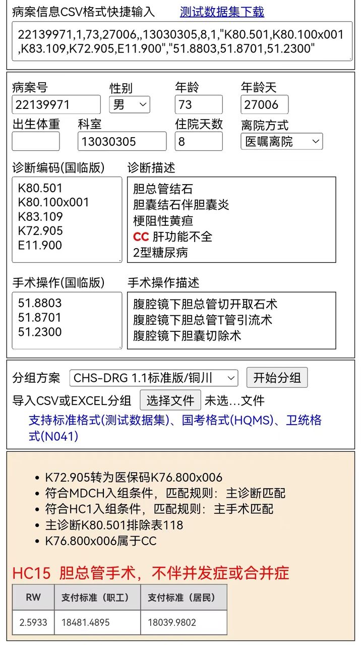 OpenDRG——国家医保局CHS-DRG分组器的开源实现-CSDN博客