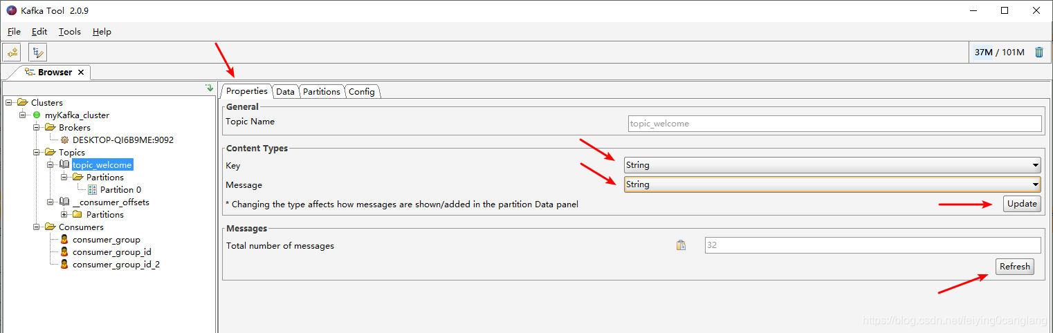 Kafka工具--Kafka Tool_kafkatools 查看数据显示二进制-CSDN博客
