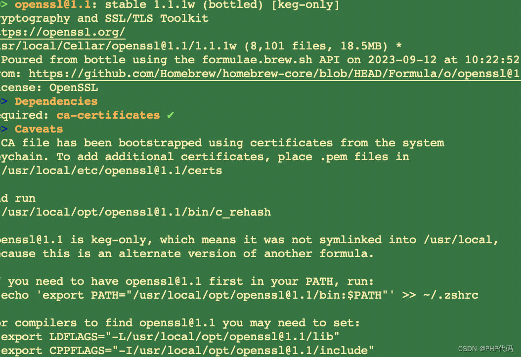 mac openssl 版本到底怎么回事 已解决_mac openssl版本-CSDN博客