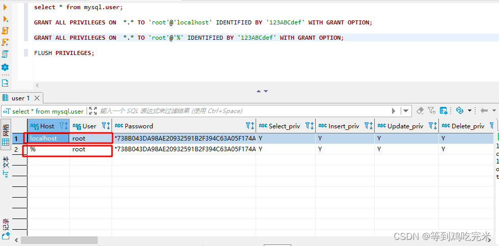 Mysql不能通过ip地址访问权限解决mysql中只能通过localhost访问不能通过ip访问的问题mysql数据库访问ip限制 Csdn博客