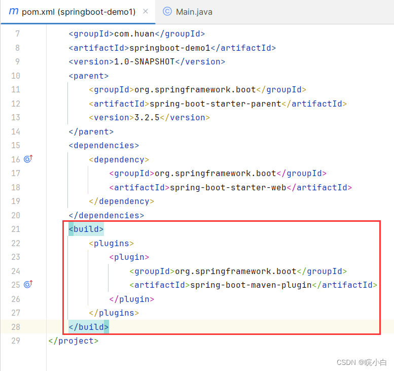 手动创建一个SpringBoot项目_idea pom创建springboot-CSDN博客
