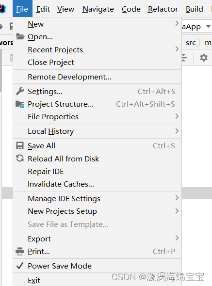 idea中java文件左下角蓝色的J，pom文件是橙色的解决办法_idea java类显示蓝色j图标-CSDN博客