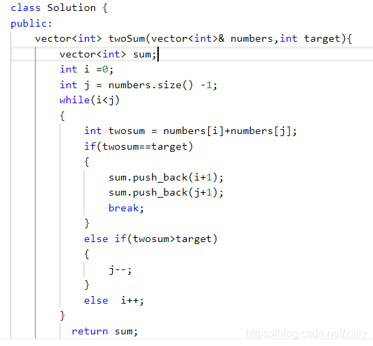 双指针第一题Twosum 2_two sum leetcode-CSDN博客