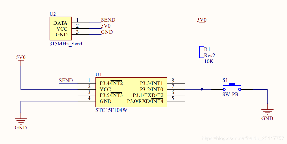 STC15F104W 使用 315/433 MHz 超再生模块发送/接收数据_315mhz硬件原理框图-CSDN博客