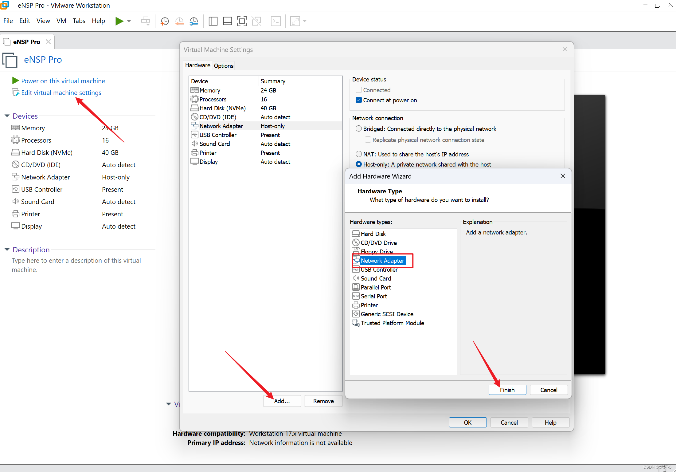 使用VMware或VirtualBox安装eNSP Pro并使用CRT连接设备_ensp pro crt-CSDN博客