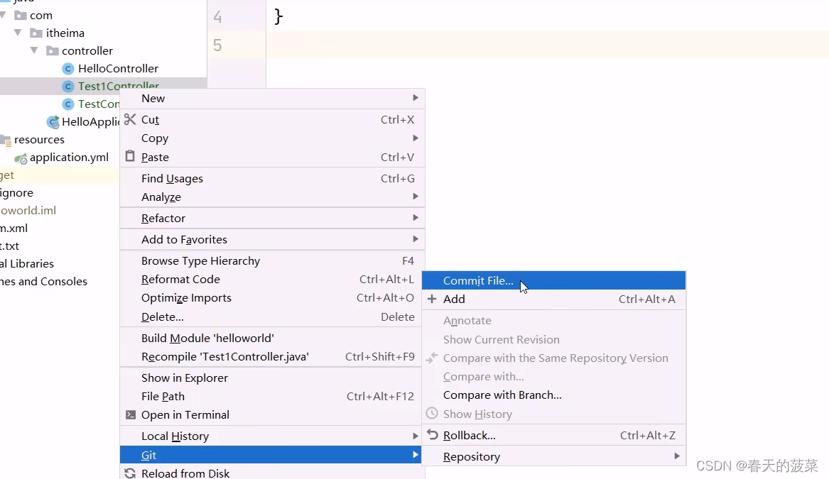 【git】【IDEA】在idea中使用git_idea配置git并获取远程仓库-CSDN博客