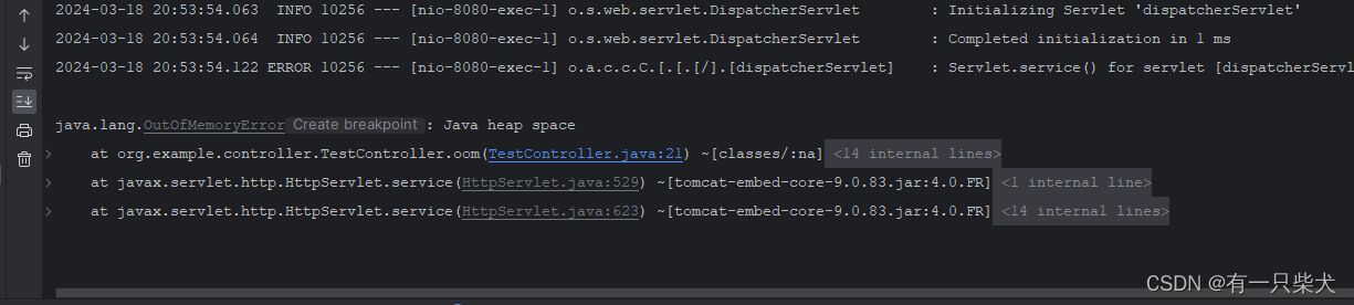 程序OOM后，还能正常访问吗？_java oom后程序还在运行吗?-CSDN博客