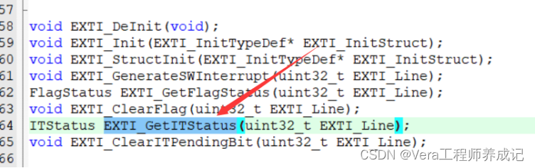 Stm32学习笔记 Exti外部中断(代码部分)对射式红外传感器计次旋转编码器计次stm32 Exti Linecmd Csdn博客