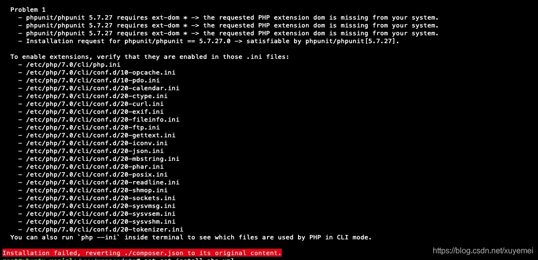 记一次composer安装yii2 Mongodb 扩展踩到的坑yii2 框架could Not Open Input File Yii