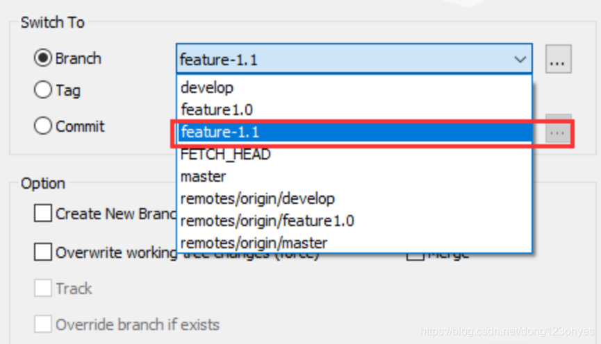 TortoiseGit 创建新分支并push到远端仓库_git tortoise default push branch选项在哪-CSDN博客
