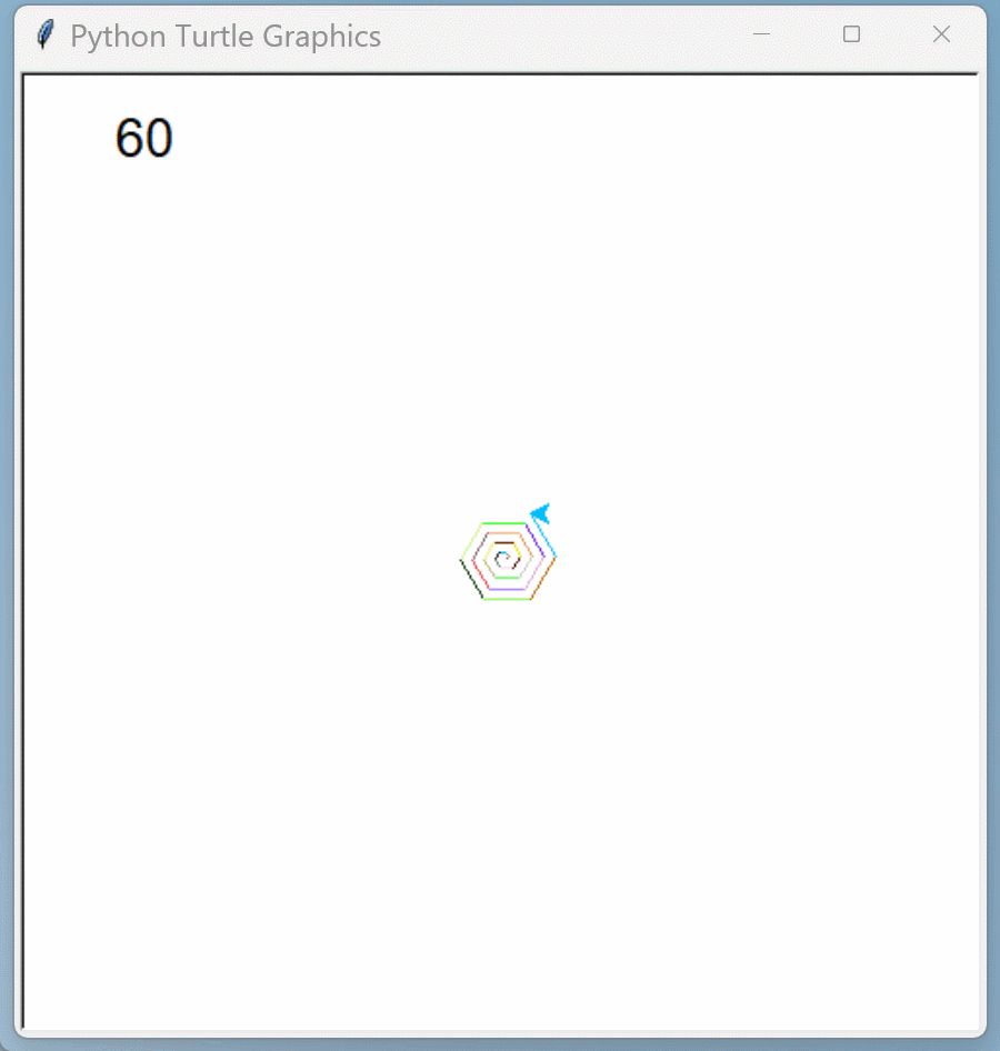 python 海龟画图tutle螺旋线_turtle彩色螺旋线-CSDN博客