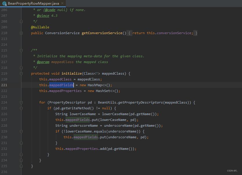 关于spring-jdbc BeanPropertyRowMapper无法映射字段问题-CSDN博客