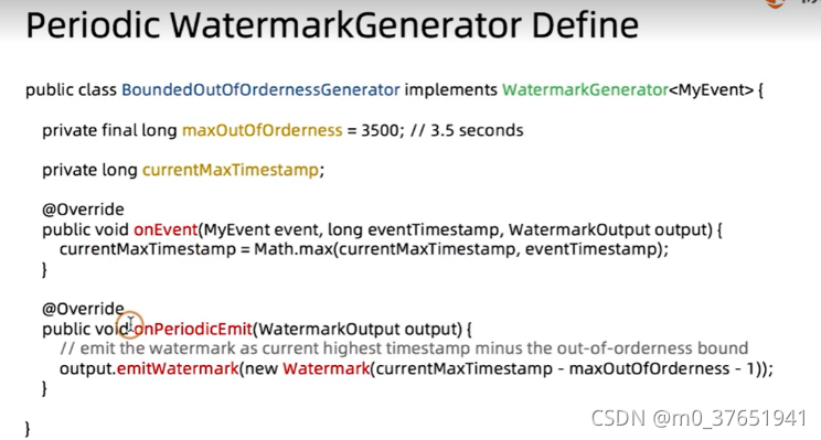 Flink WaterMark_flink watermark是如何更新-CSDN博客