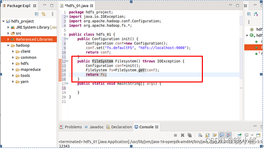 hadoop实验——Java连接hadoop，对hadoop进行管理教程_hadoop java-CSDN博客