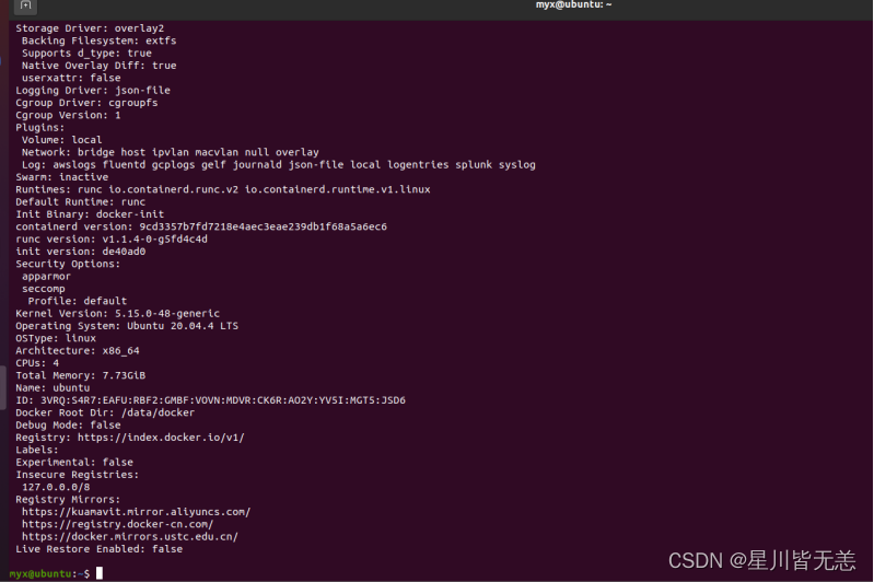 Linux Ubuntu环境下安装配置Docker 和Docker、compose、mysql、中文版portainer_ubuntu 版本 linux安装docker-CSDN博客