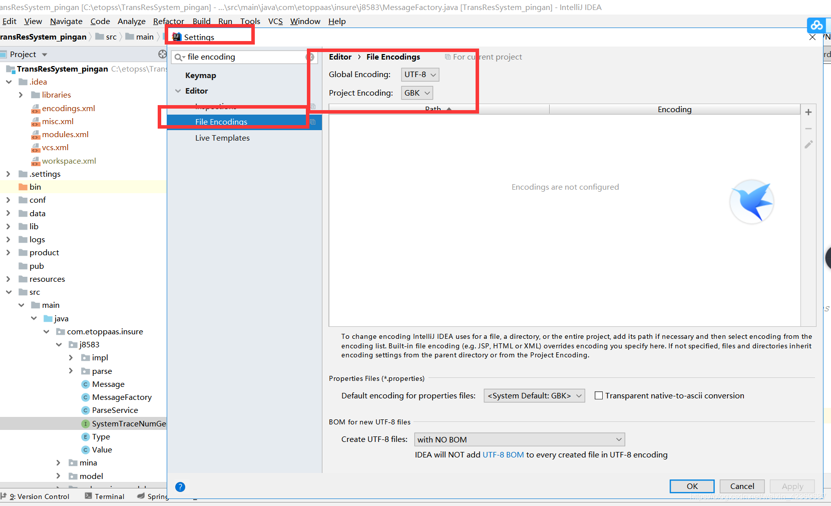 idea---设置项目字符集utf-8_idea 项目字符集-CSDN博客