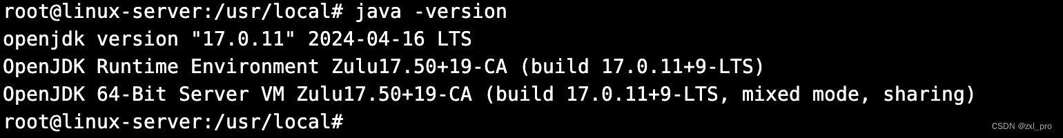Ubuntu Server 配置java环境_zulu jdk17-CSDN博客