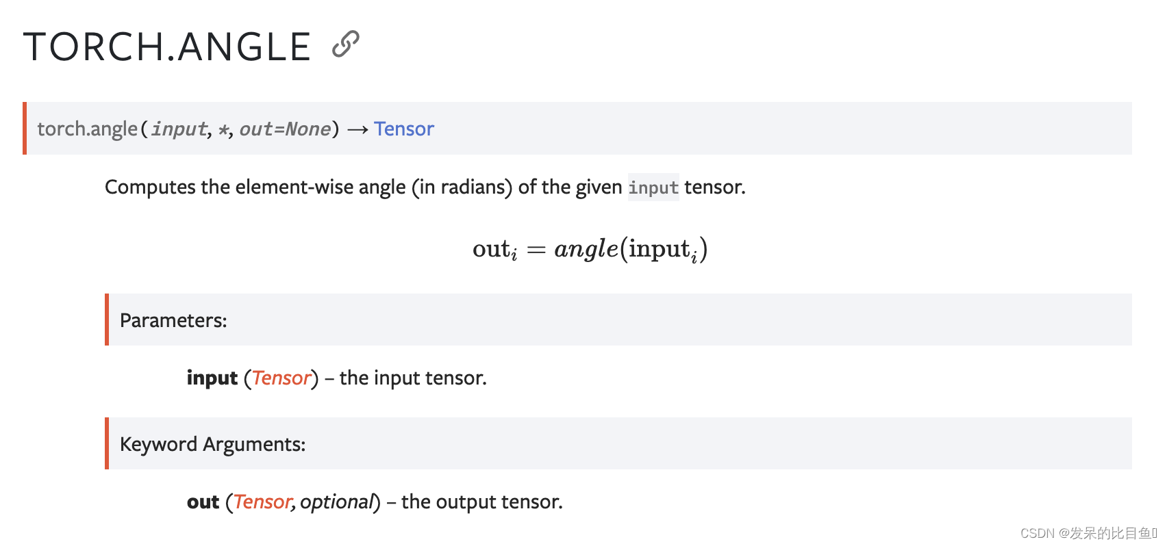 小白学Pytorch系列-- Torch API (5)_torch.angle-CSDN博客