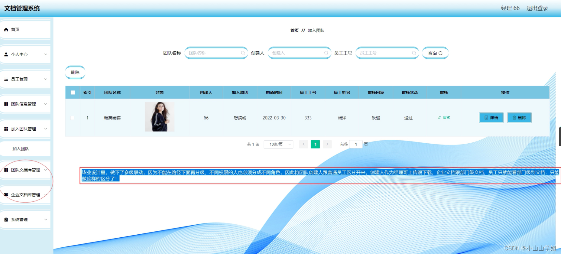 Springboot毕设项目文档管理系统 Yb510javavuemybatismavenmysqlsprnig）springboot Vue Maven项目文档 Csdn博客