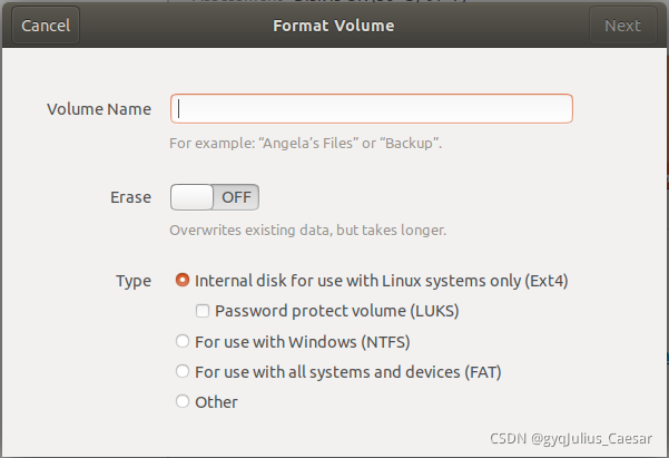 Ubuntu18.04使用Disks挂载硬盘_工具及杂项-CSDN专栏