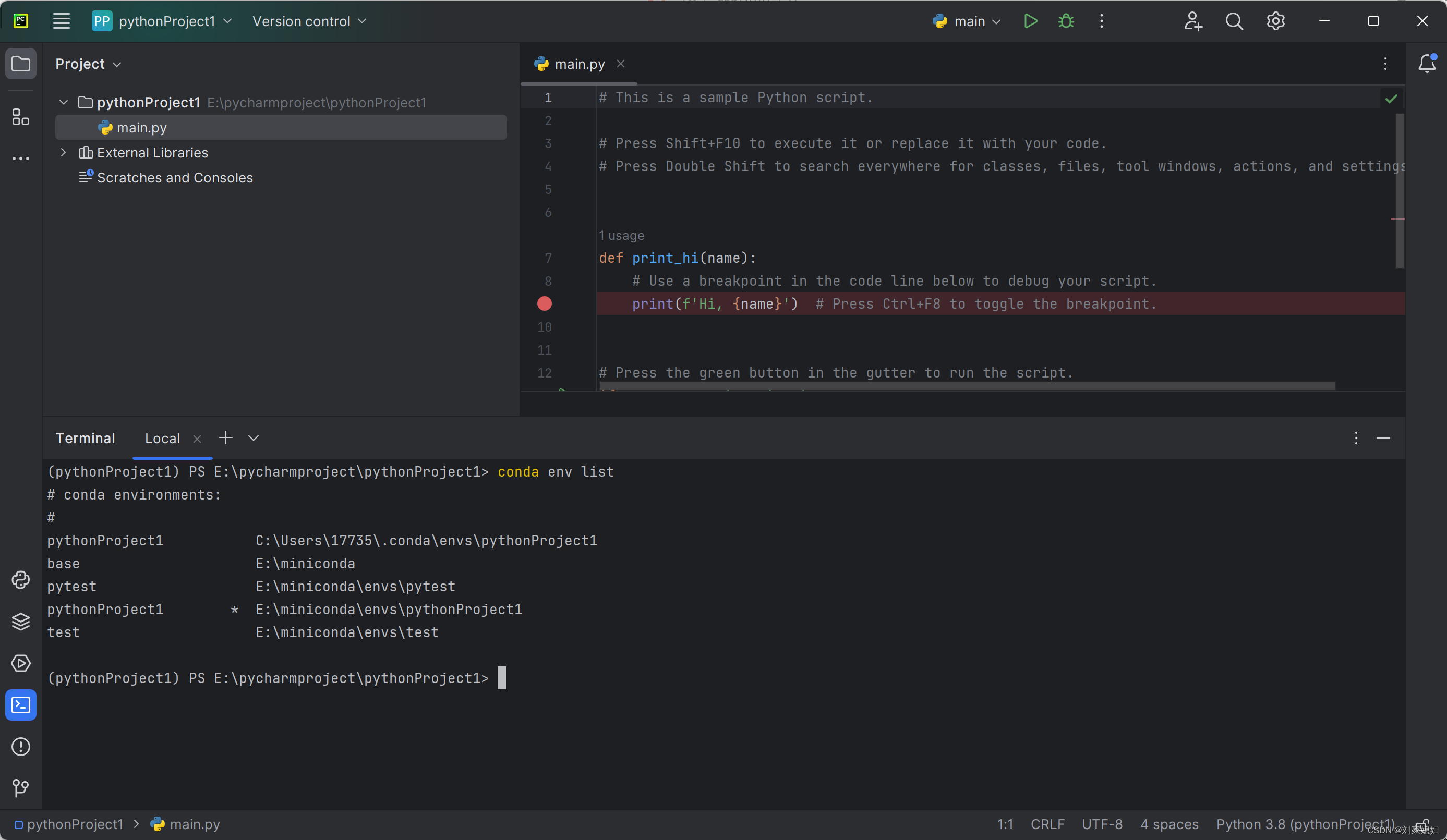联想小新pycharm深度学习环境配置_pycharm代码联想-CSDN博客