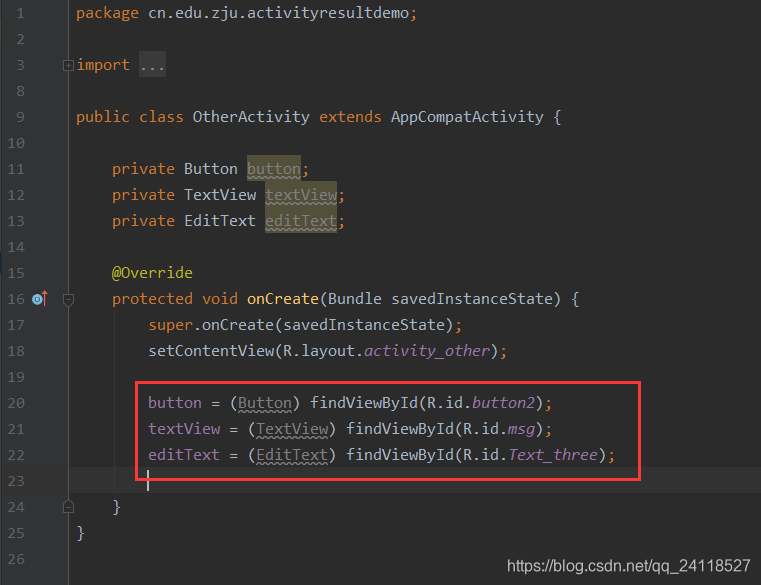 Android中startActivityForResult、setResult、onActivityResult数据传递详解_android setresult-CSDN博客