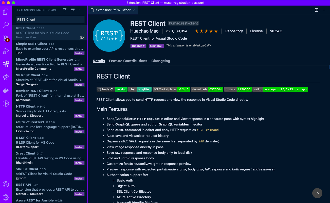 使用VS Code的REST Client插件进行API调用_rest client vsix-CSDN博客