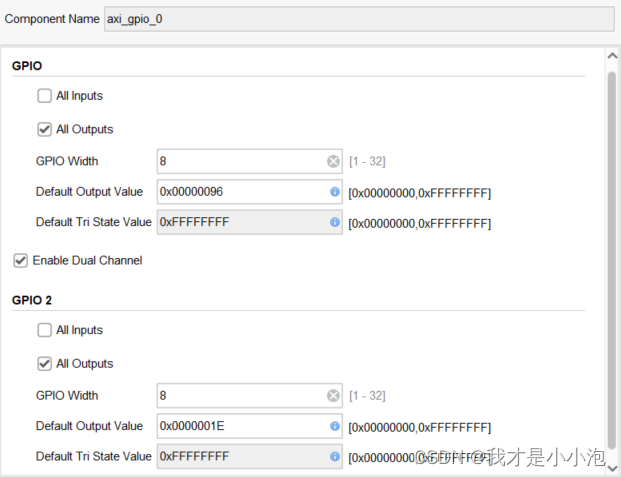 ZYNQ嵌入式Linux专题四——应用层配置使用双通道AXI_GPIO-CSDN博客