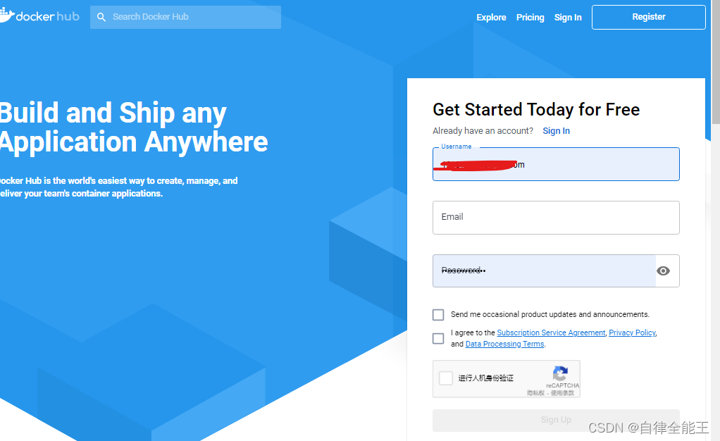 Windows: docker hub注册，docker desktop安装与启动教程详解与问题解决。_dockerhub注册-CSDN博客